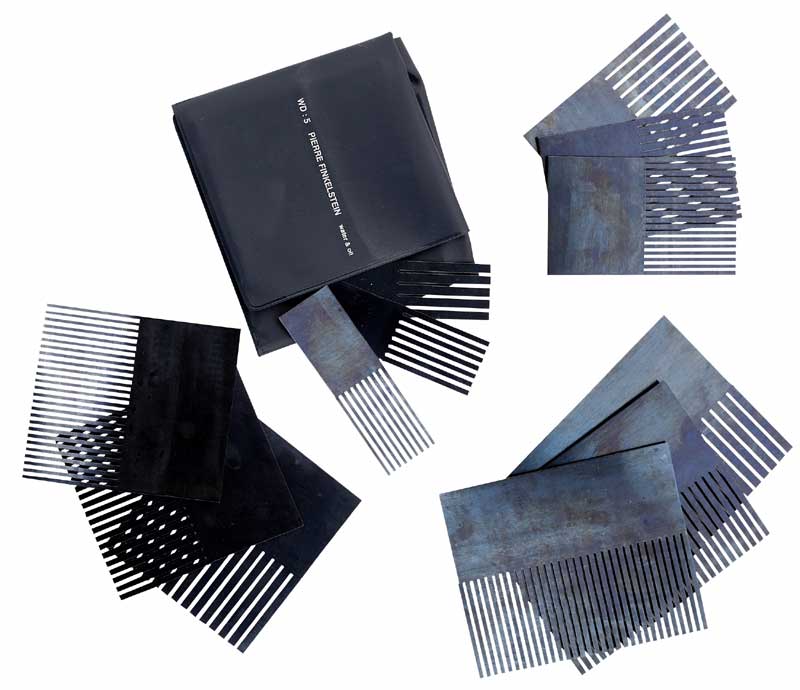 FauxBrushes.com Oak Graining Comb Set (Galvanized Steel)